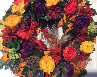 Rooster wreath | Etsy