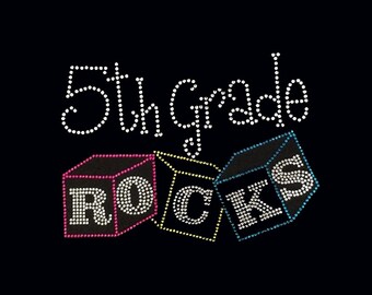 5th grade rocks | Etsy