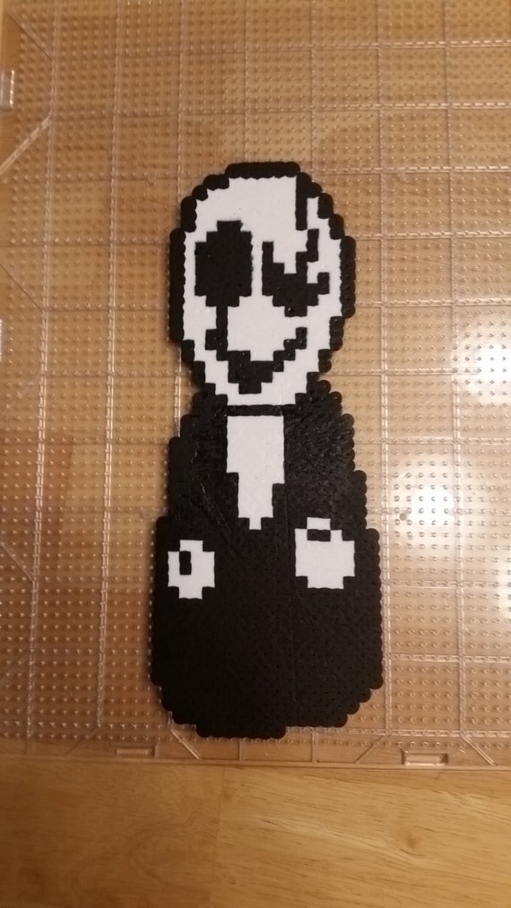 Gaster Blasert Perlerbead Undertale Pixel Art Pixel Art Grid Perler Images