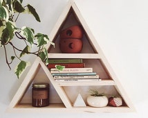 Etsy | triangle shelf related items