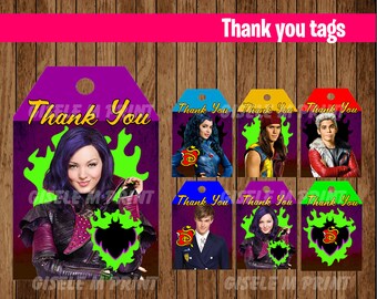 Descendants party | Etsy