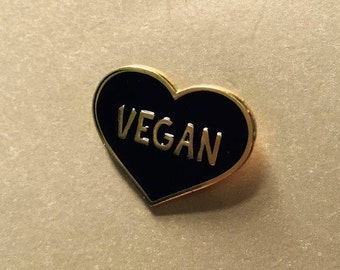 Vegan pin | Etsy