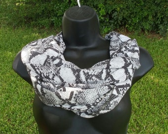 Snake skin scarf | Etsy