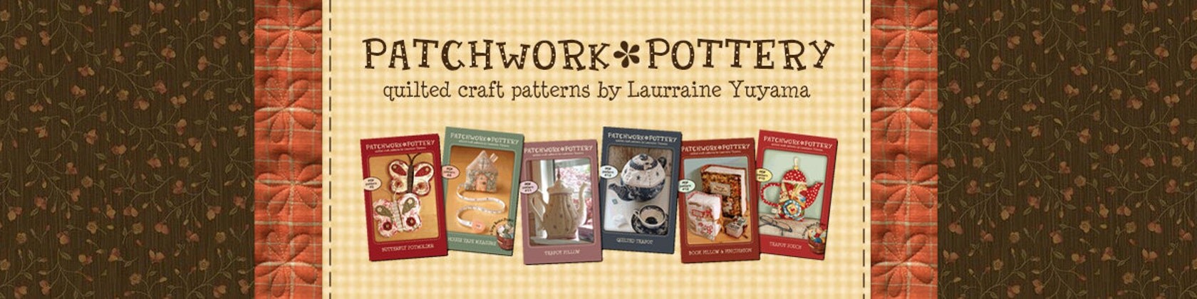 Digital Quilted Craft Patterns by PatchworkPottery on Etsy