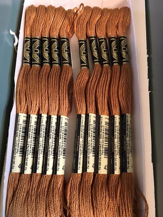 DMC 435 Very Light Brown Embroidery Floss 2 Skeins 6 Strand