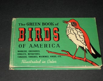 Vintage bird book | Etsy