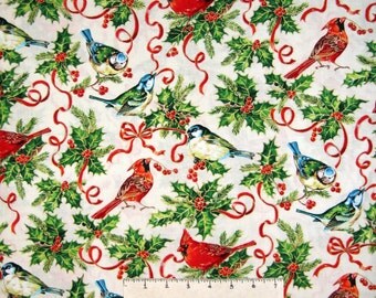 Season's Greetings fabric by Fabri Quilt Inc. Pattern 528