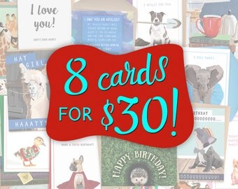 Unique bulk birthday cards related items | Etsy