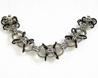 Chain mail bracelet | Etsy