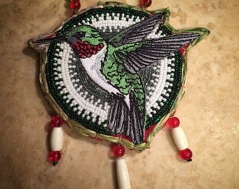 Beaded hummingbird | Etsy