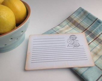 Recipe stamp | Etsy