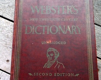 Webster dictionary | Etsy