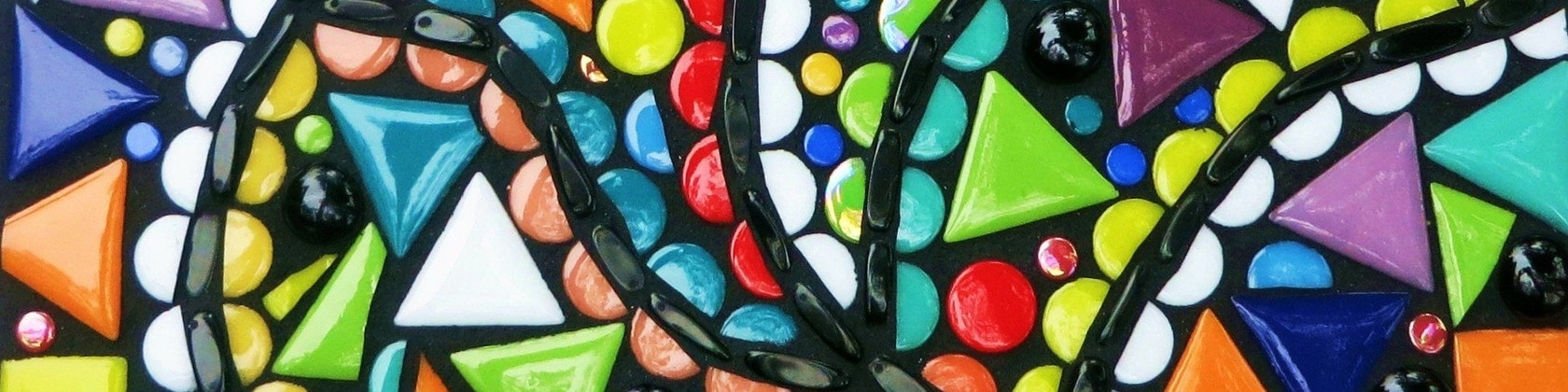 CUSTOM Mixed Media Mosaics Glass Beads by WiseCrackinMosaics