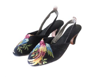 Needlepoint shoes | Etsy