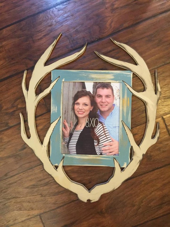 Deer Antler Picture Frame 8x10 from ArtsyArchy on Etsy Studio