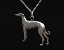 Popular items for whippet necklace on Etsy
