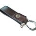 Customizable Leather Shackle Keychain Third by seattleleather