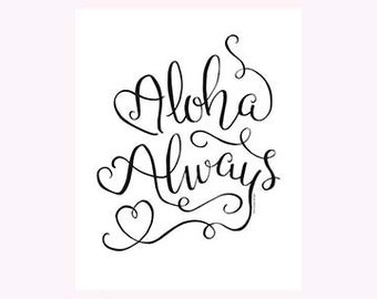 Aloha sign | Etsy