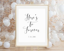 Popular items for beginning of forever on Etsy