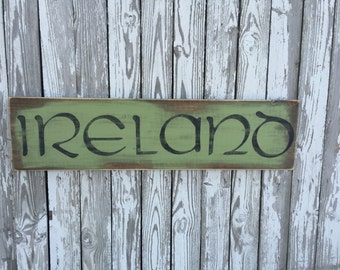 A Good Laugh and Long Sleep Irish Saying Wood Sign St