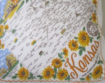 Kansas state fabric | Etsy