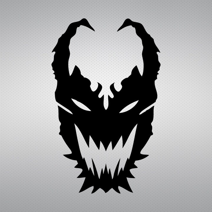 Anti-Venom Face Car Window and Laptop Decal Free SHIPPING
