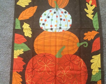 Fall fabric panel | Etsy
