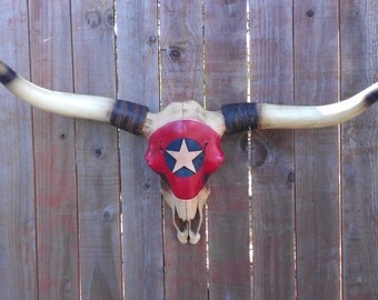 Faux cow skull | Etsy