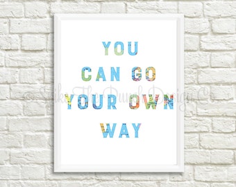 Go your own way | Etsy