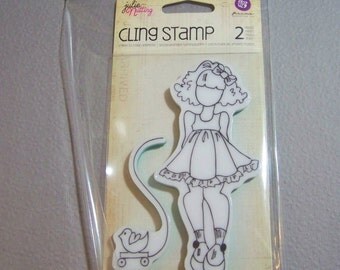 Prima doll stamp | Etsy