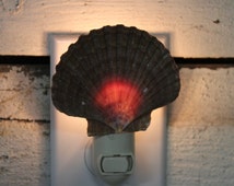 Popular items for seashell night light on Etsy