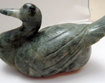 Hand carved duck | Etsy