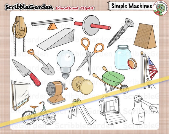 Simple Machines Science ClipArt