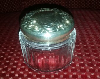 Unique powder puff jar related items | Etsy