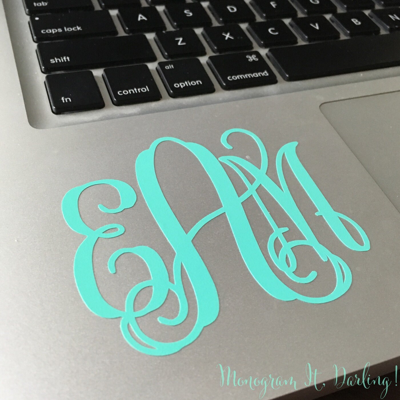 Monogram Sticker Decal many styles colors and uses