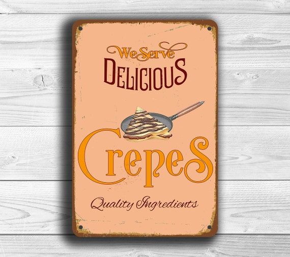 CREPES SIGN Crepes Signs Restaurant Sign Cafe Sign Diner