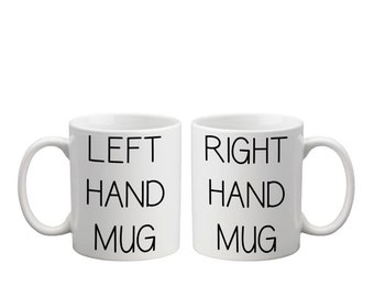 Left handed mug | Etsy
