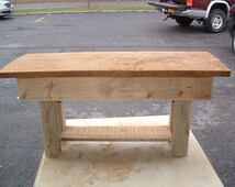 Unique barn wood bench related items | Etsy