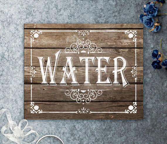 Old Water Signs