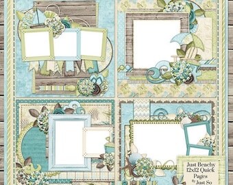 On Sale 50% Off Glorious Day Digital Scrapbook by JssScrapBoutique