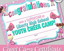 Unique cheer camp related items | Etsy