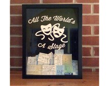 Unique ticket shadow box related items | Etsy