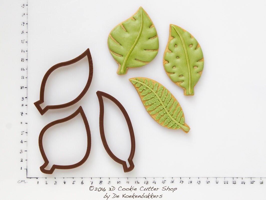 Green Leaves Cookie Cutter Set budget cutters