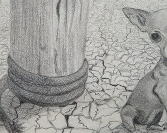 Remnants Pencil Drawing