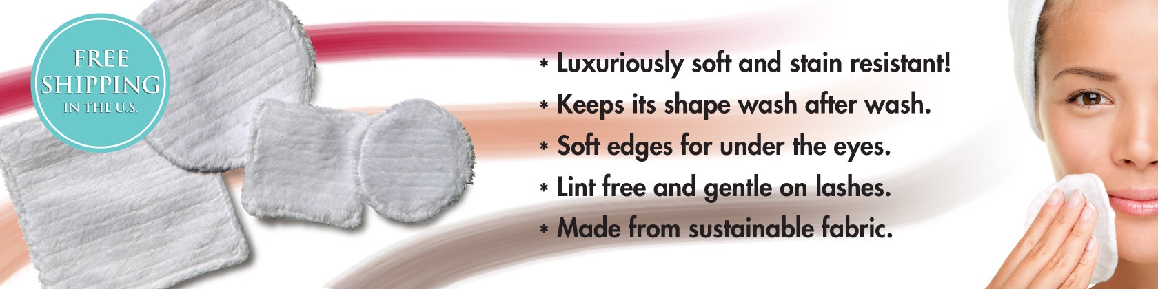 Washable & Reusable Fabric Facial Pads by Facekins on Etsy