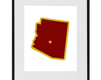 Asu sun devils | Etsy