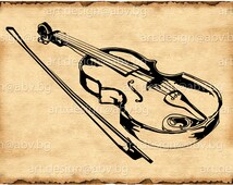 Unique stringed instruments related items | Etsy