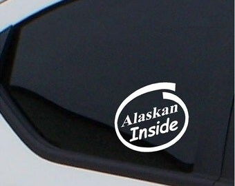 Alaska car decal | Etsy