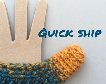 Crochet finger guard | Etsy