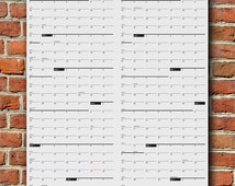 Unique 24x36 calendar related items | Etsy